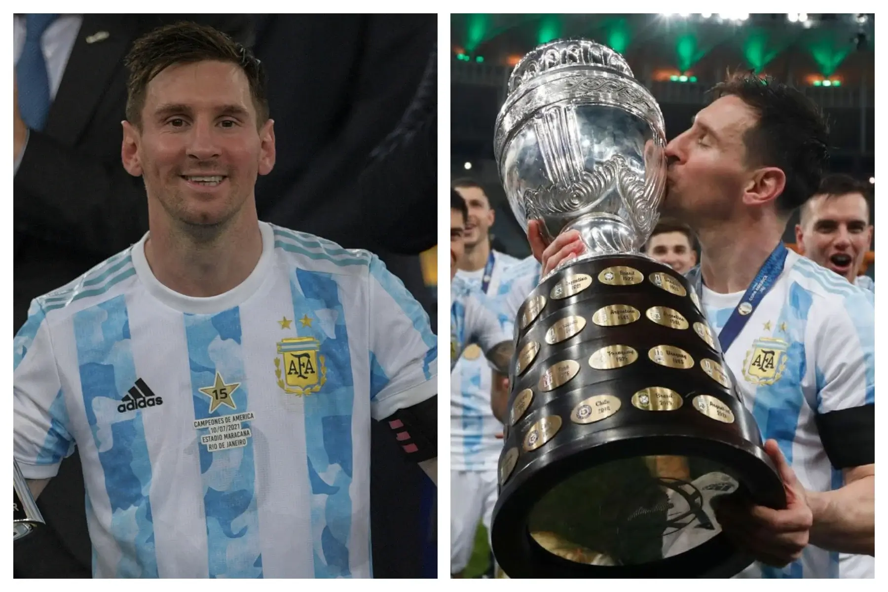 El primer título internacional de Messi con Argentina: una victoria que ...